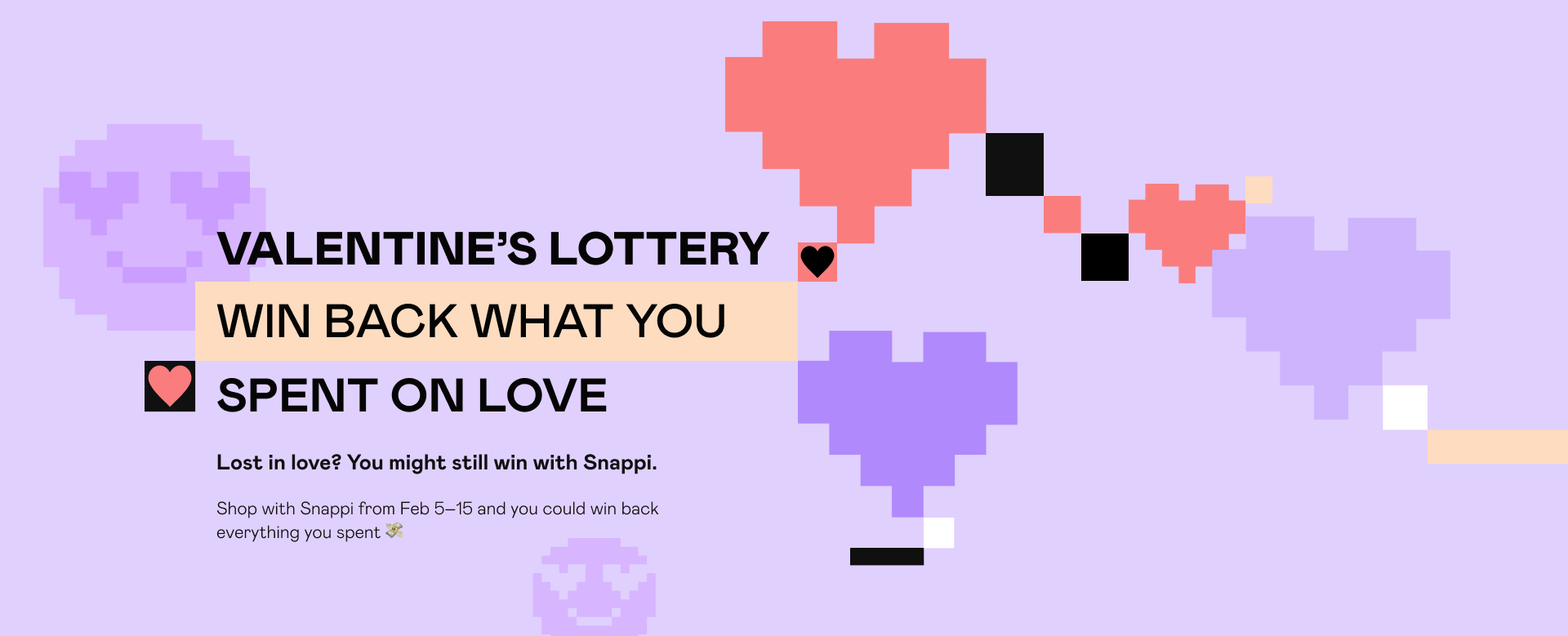 Valentine Lottery | Άνοιξε λογαριασμό στη Snappi και κέρδισε